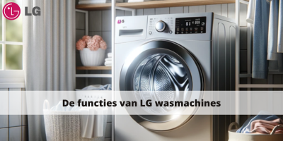 De functies van LG wasmachines | Skala.nl